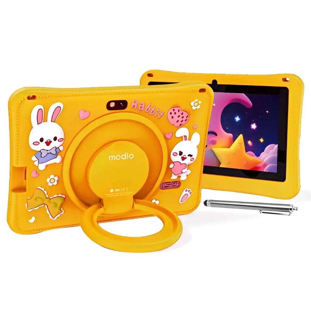 Modio 5G Wi-Fi M62 Kids Tablet Orange 128GB+6GB Ram | Waymall-top20